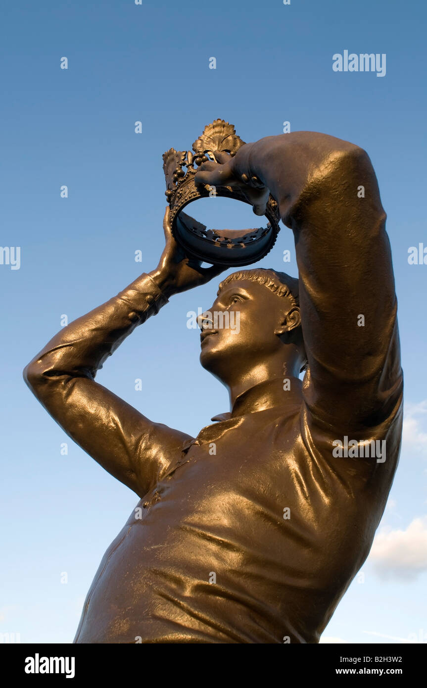 Statue of Prince Hal Stratford upon Avon Warwickshire England United ...