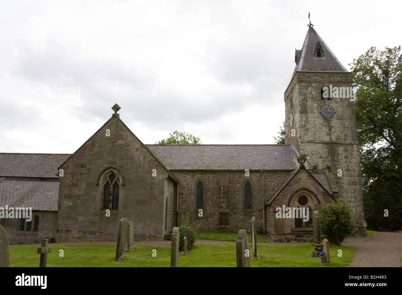 Eglingham village hi-res stock photography and images - Alamy