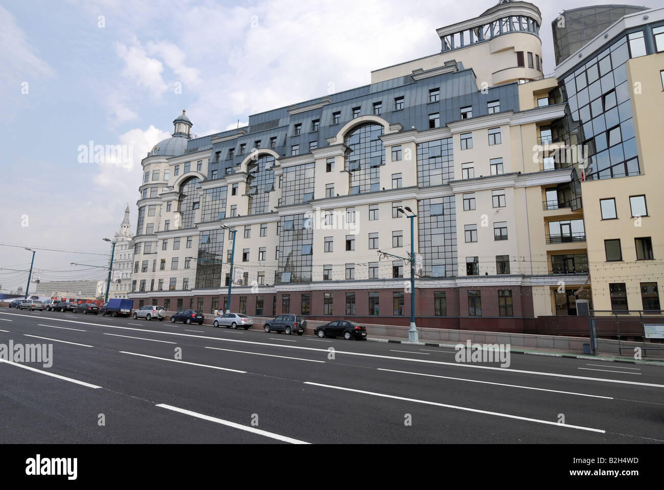 A view of the big house in centre of Moscow Stock Photo - Alamy