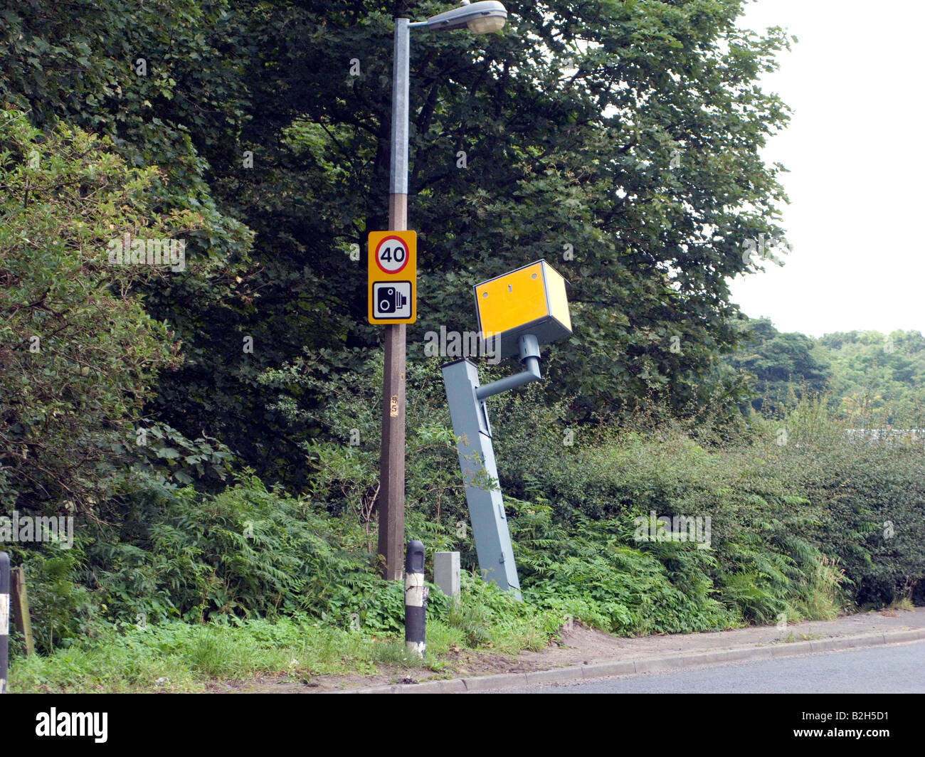 speed camera damaged useless falling leaning broken Swindon tax revenue ...