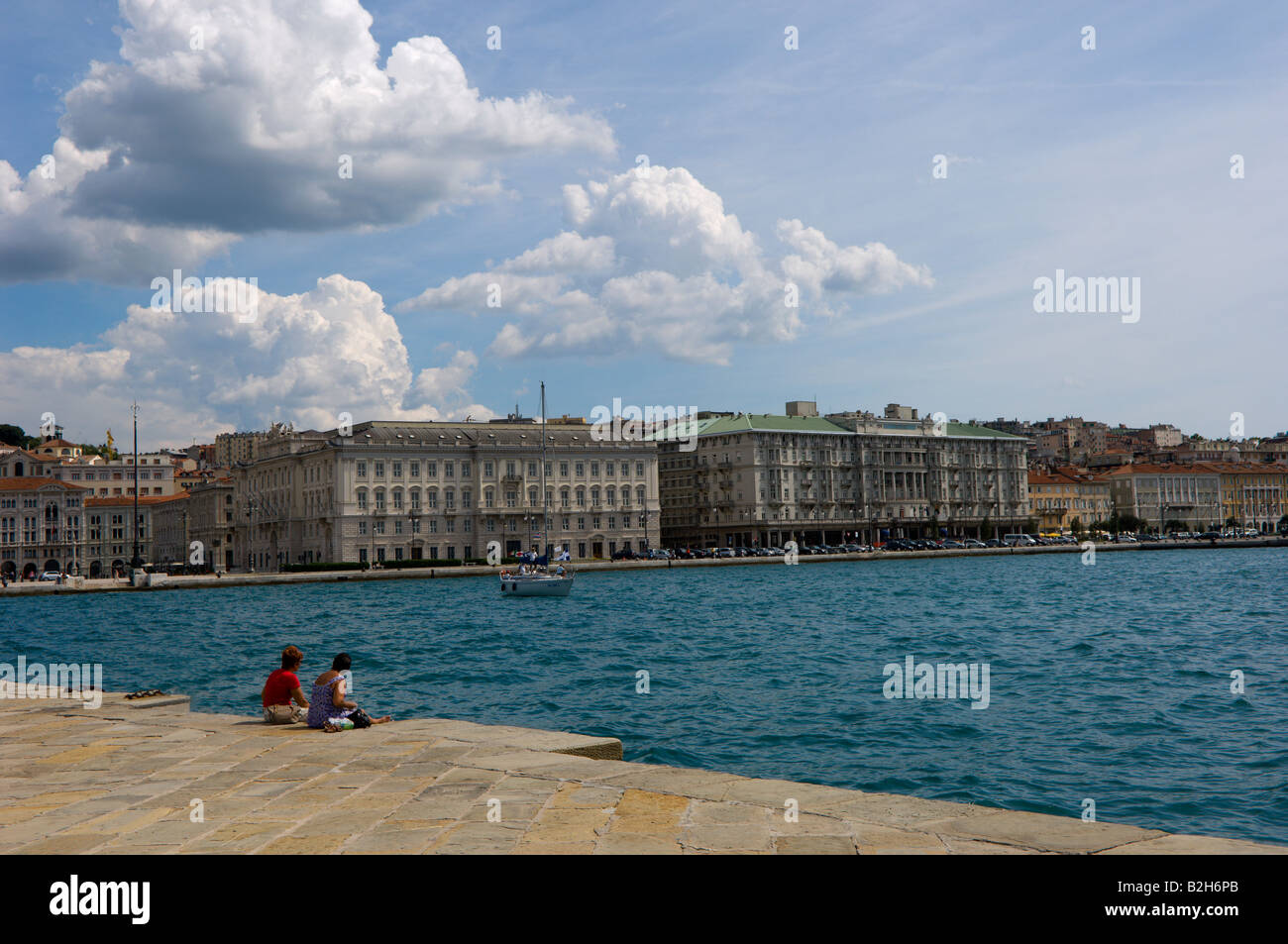 Trieste Italy Europe Stock Photo - Alamy