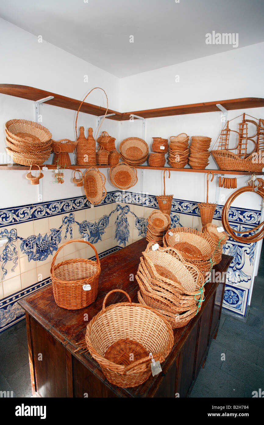 Wicker handicraft craftwork crafts hi-res stock photography and images ...