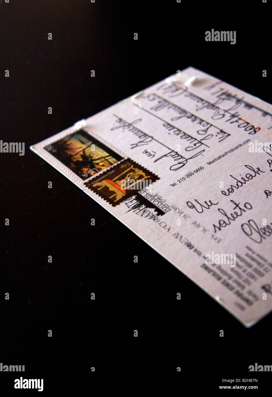 Handwritten postcard hi-res stock photography and images - Alamy Handwritten postcard hi-res stock photography and images - Alamy