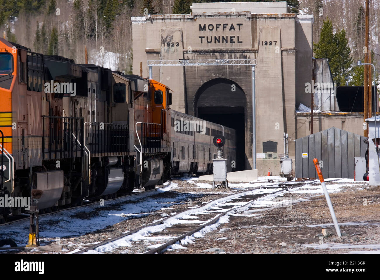 Freight Train Tunnel