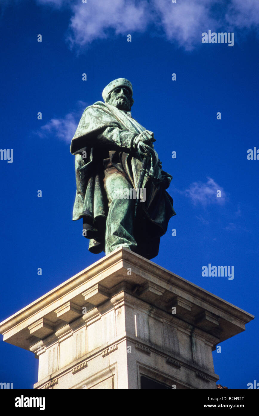 Giuseppe Garibaldi, Statue, Florence, Tuscany, Italy Stock Photo - Alamy