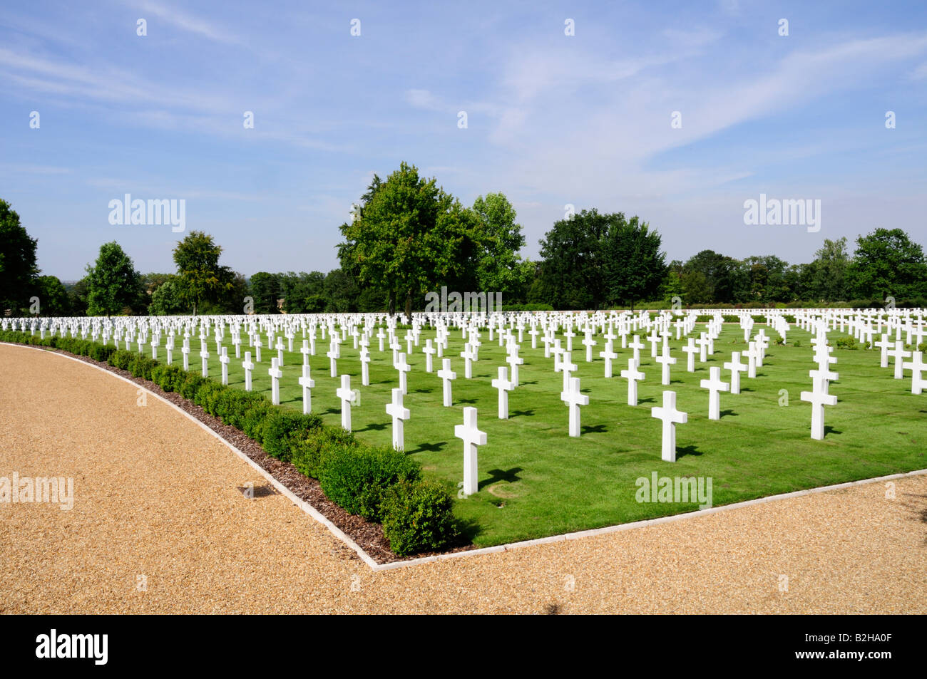 Cambridge american cemetery hi-res stock photography and images - Alamy