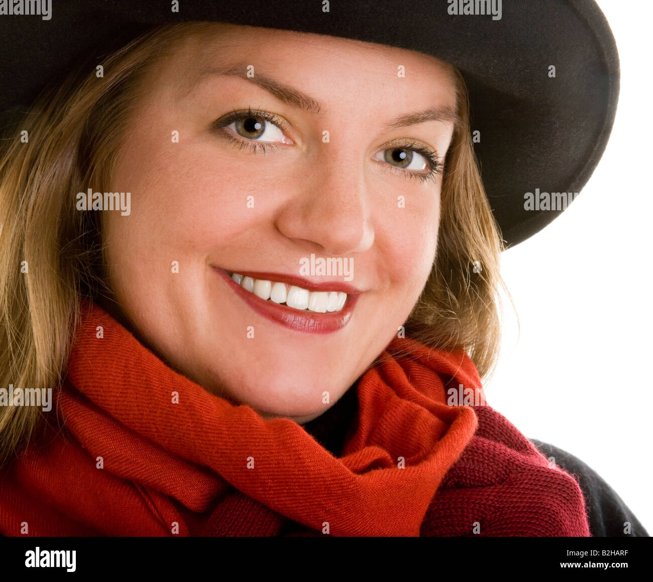 portrait woman hat scarflady madam jet set smart set haut monde woman ...