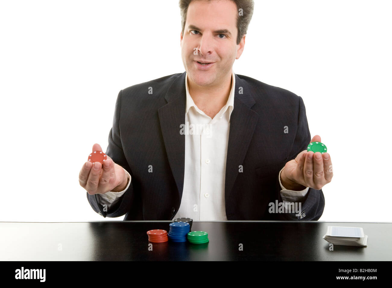 Pokern Man High Resolution Stock Photography and Images - Alamy