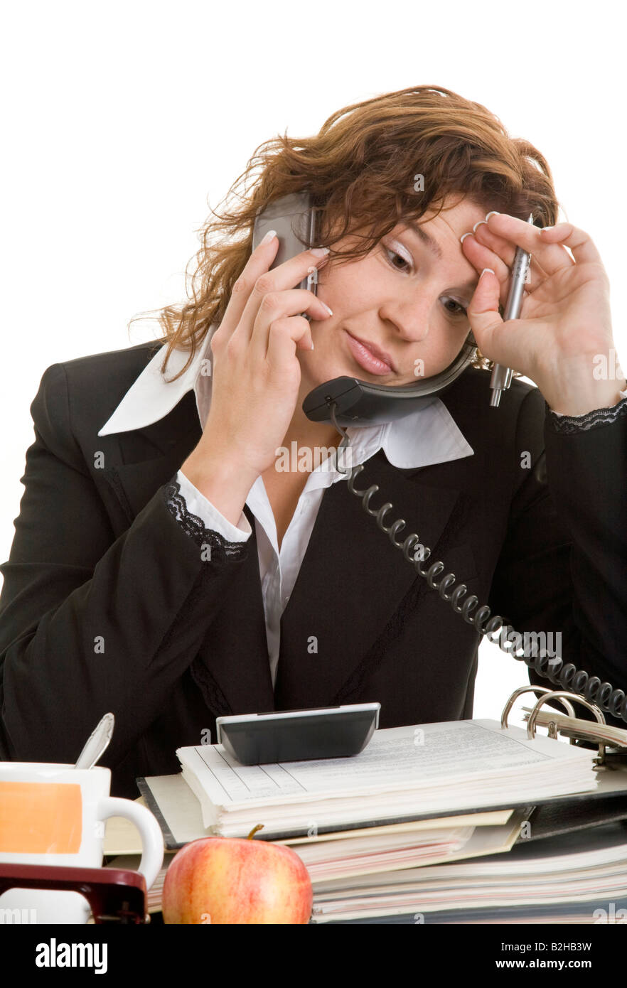 workplace tiered overtired overworked businesswoman business woman ...