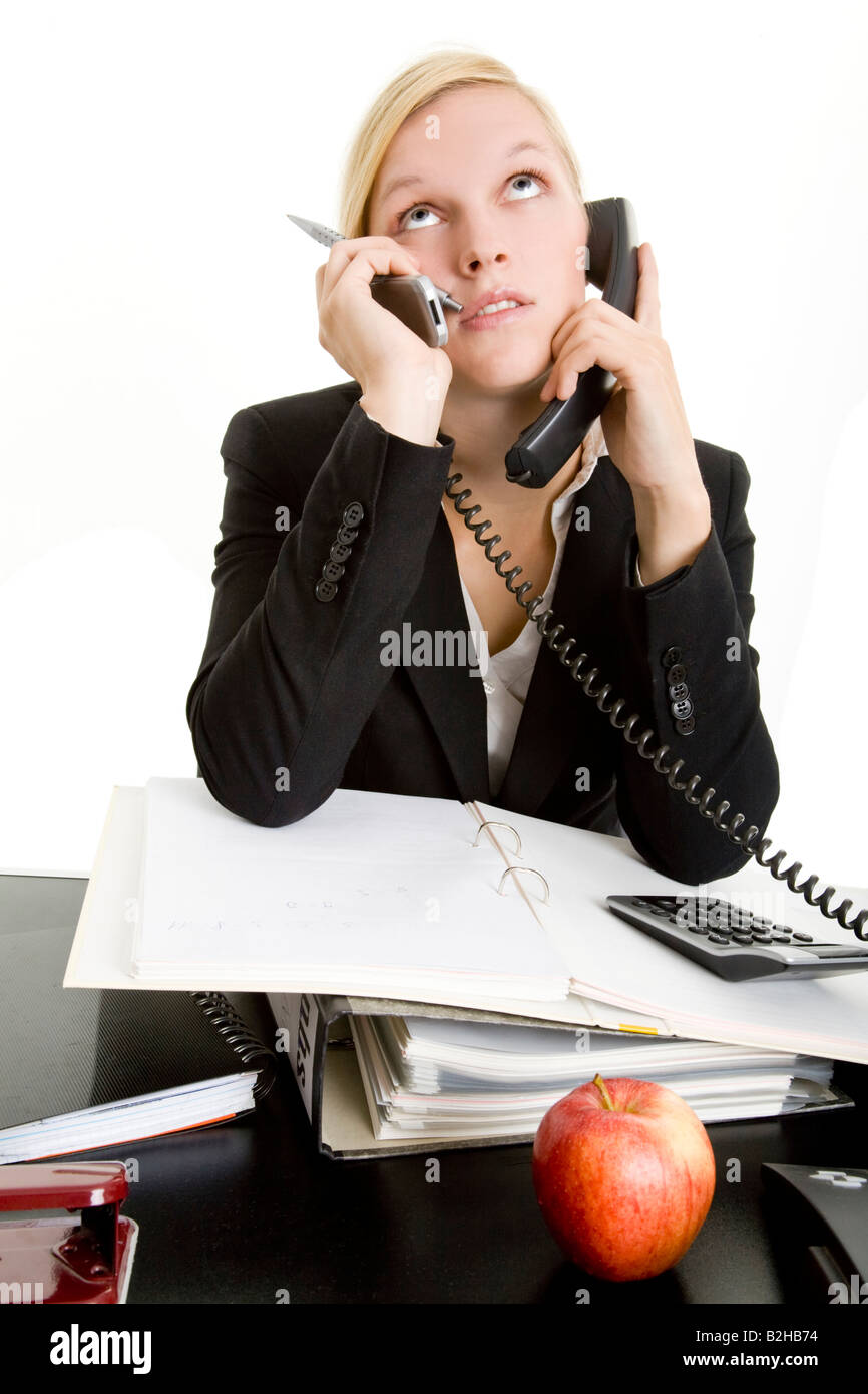 office assistant phoning telephonist secretary clerical job clerk ...