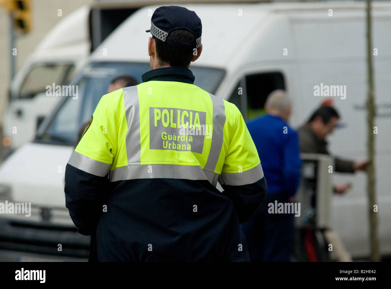 Spain police woman hi-res stock photography and images - Alamy