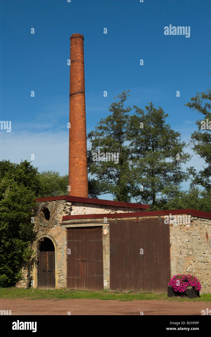 old brickyard building Germany Alte Ziegellei die heute von der ...