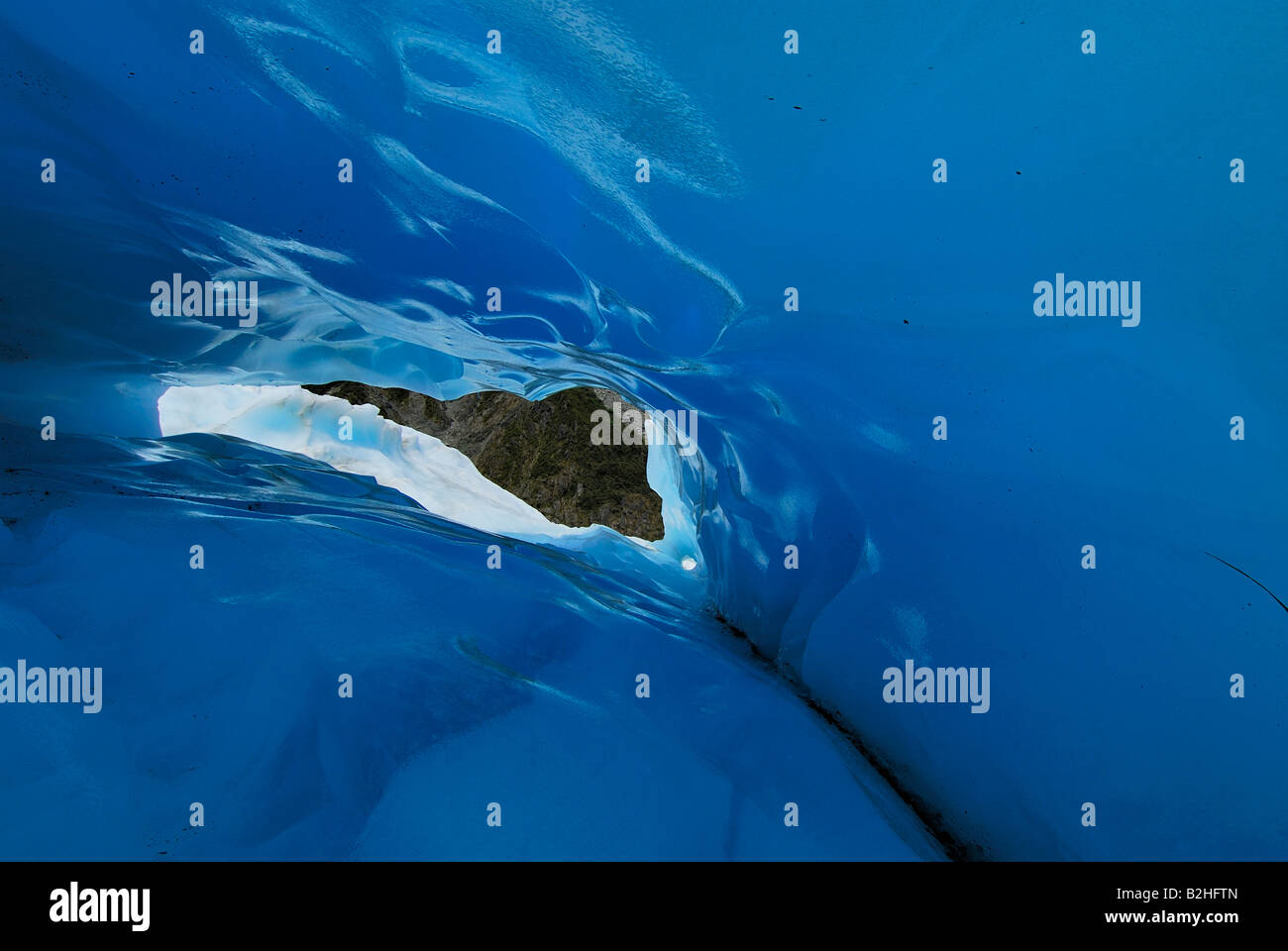 Fox glacier ice cave hi-res stock photography and images - Alamy