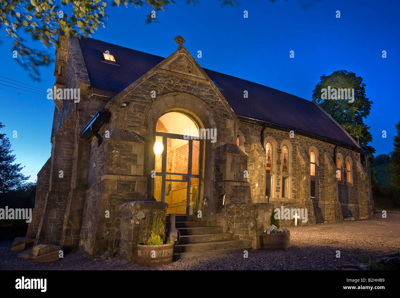 St curigs church hi-res stock photography and images - Alamy