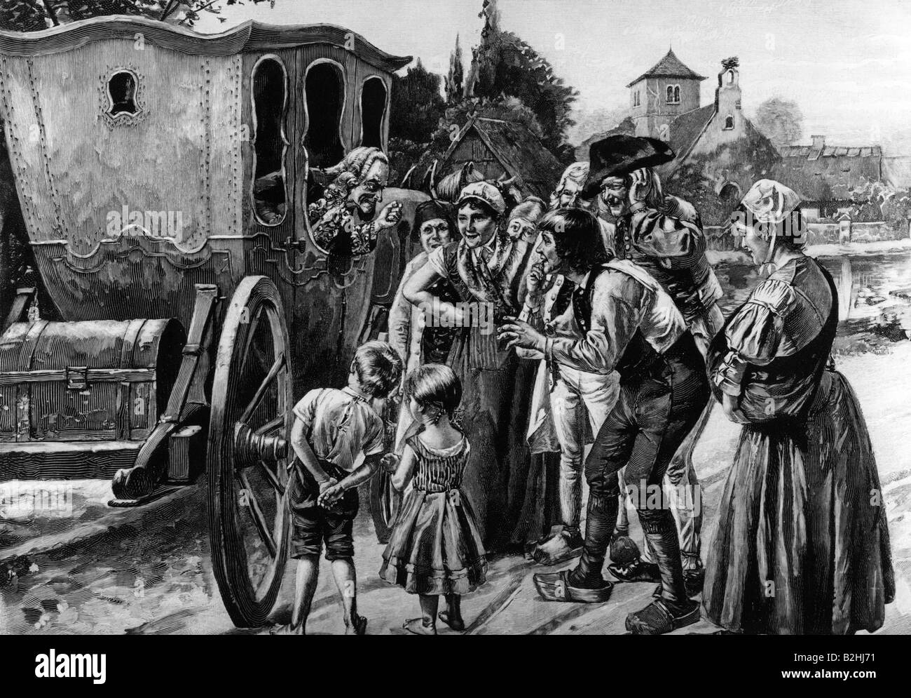 Drawing of voltaire 1694 1778 hi-res stock photography and images - Alamy