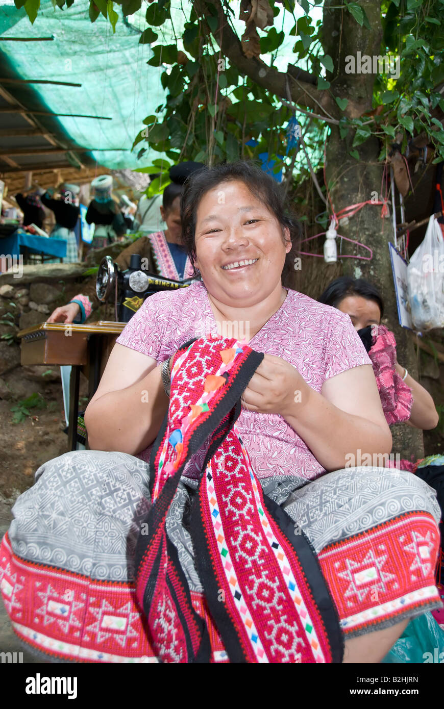 Hmong Hill tribe village in Chiang Mai North Thailand Stock Photo - Alamy