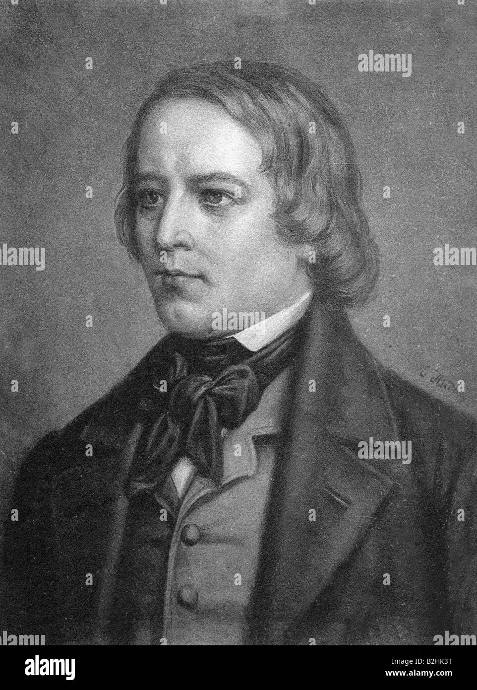 Robert schumann portrait composer hi-res stock photography and images ...