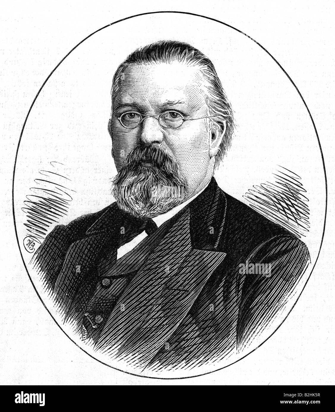 Wagner, Johann Rudolf von, 13.2.1822 - 4.10.1880, German chemist ...
