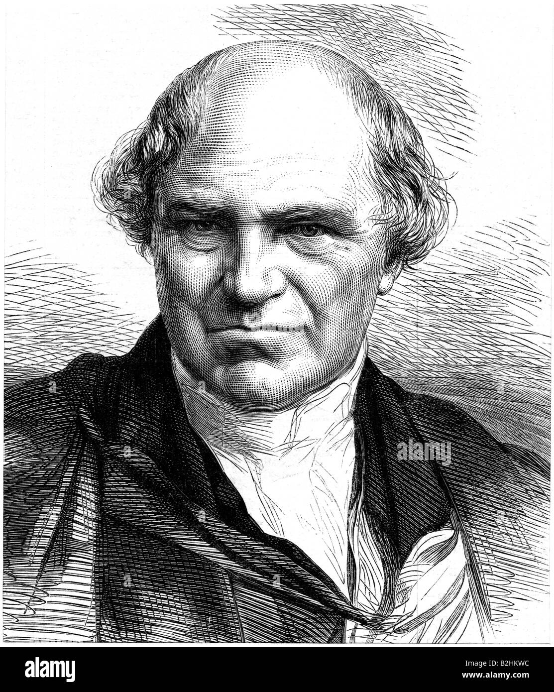 Whewell, William, 24.5.1794 - 6.3.1866, British philosopher and historian, portrait, wood ...