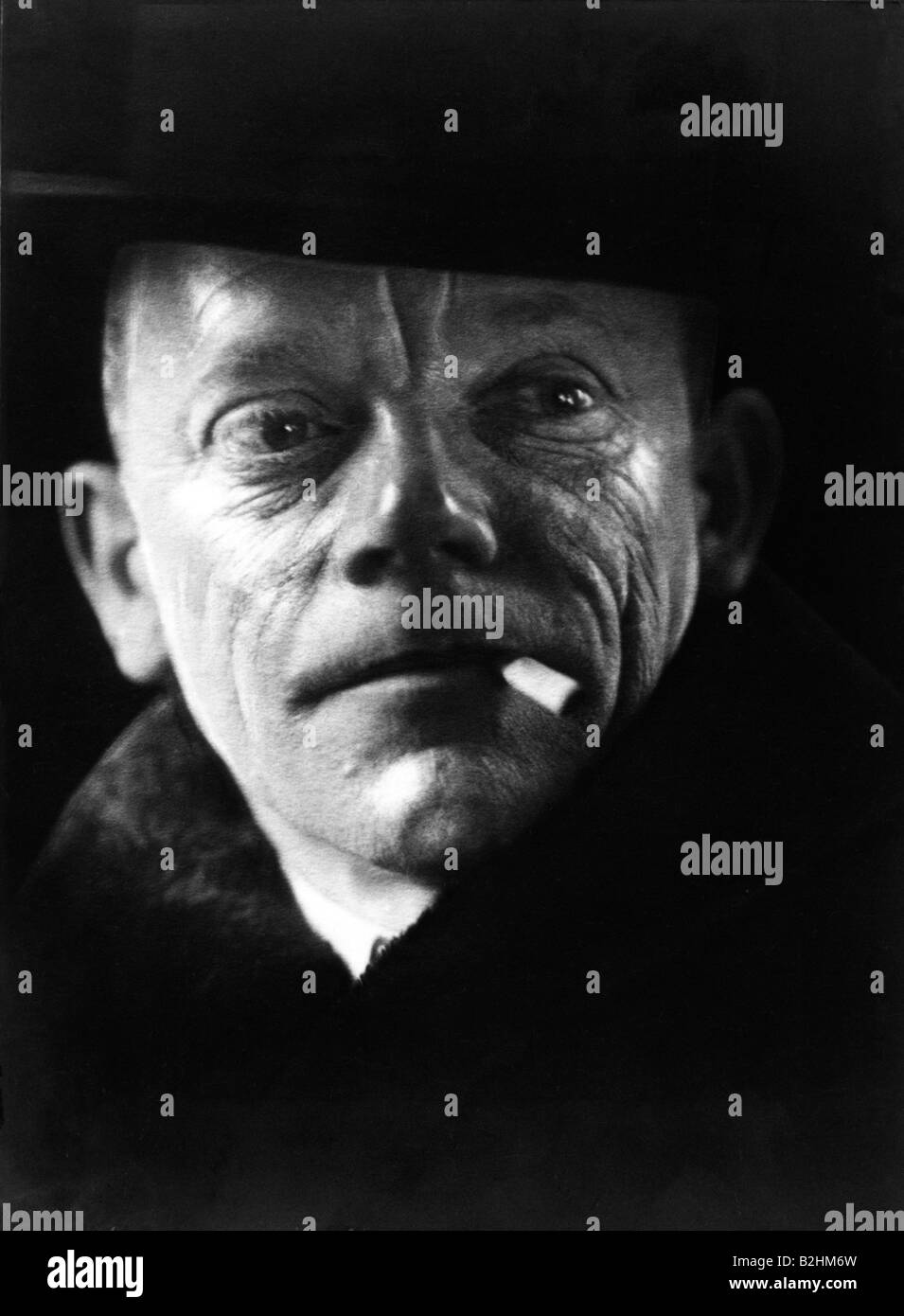 Valentin karl german comedian portrait century birth name hi-res stock ...