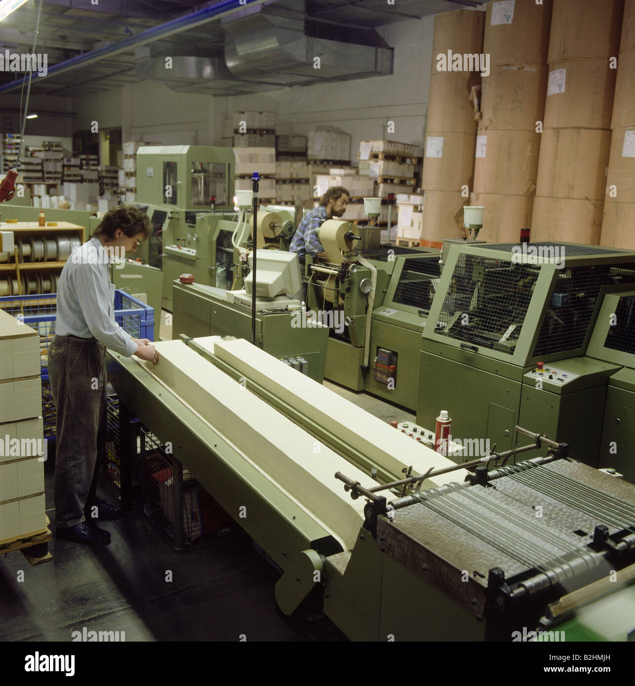 Historic printing machine hi-res stock photography and images - Alamy