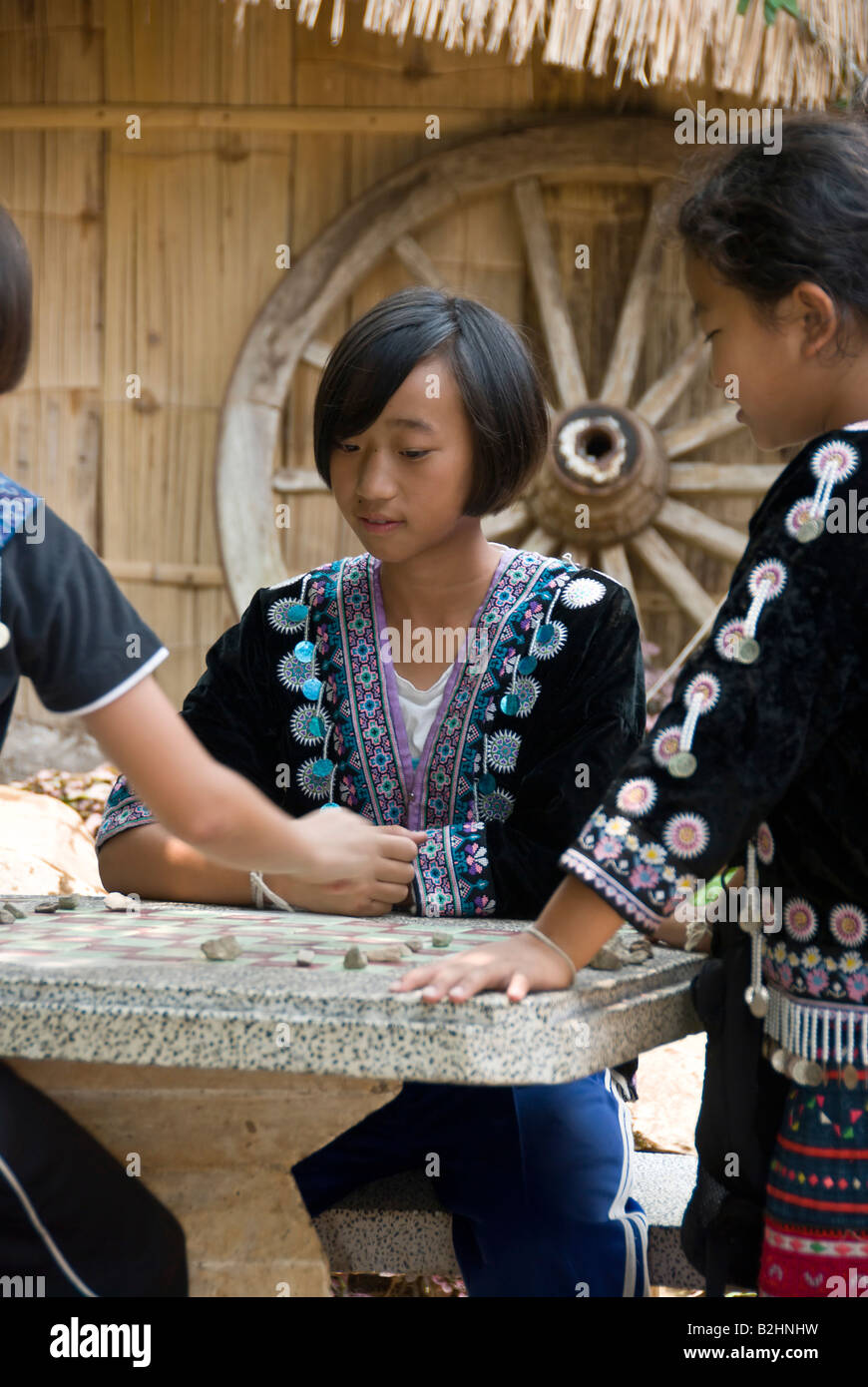 Hmong Hill tribe village in Chiang Mai North Thailand Stock Photo - Alamy