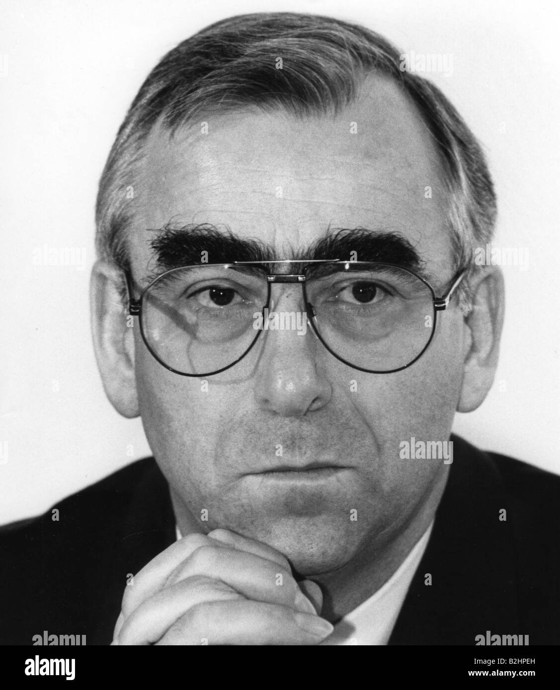 Waigel Theo * 24.4.1939, German politician, portrait, 1983 Stock Photo ...