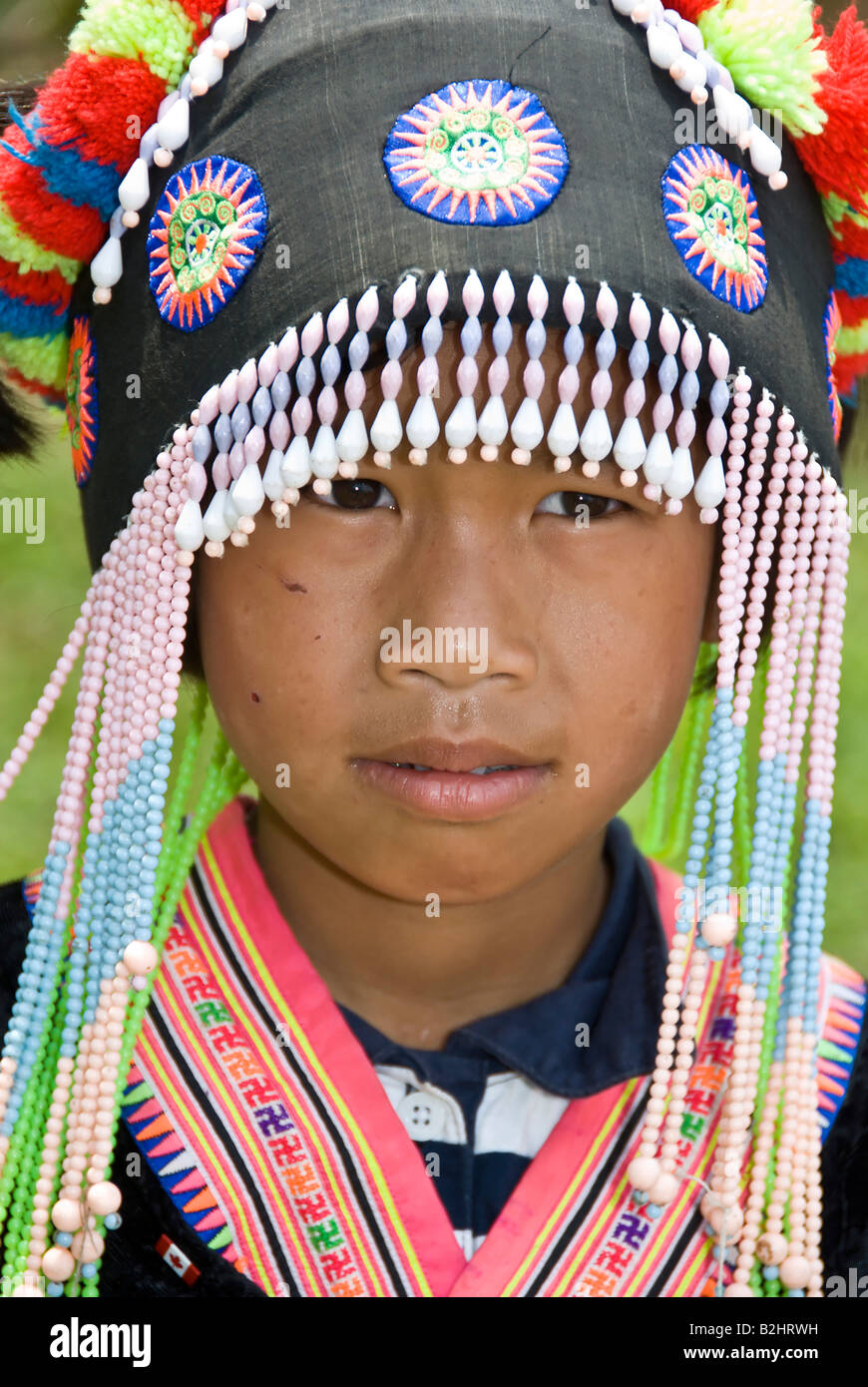 Hmong Hill tribe village in Chiang Mai North Thailand Stock Photo - Alamy