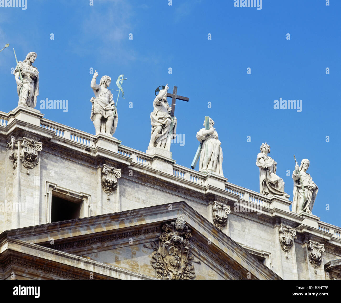 Statues christ and the apostles on passage hi-res stock photography and ...