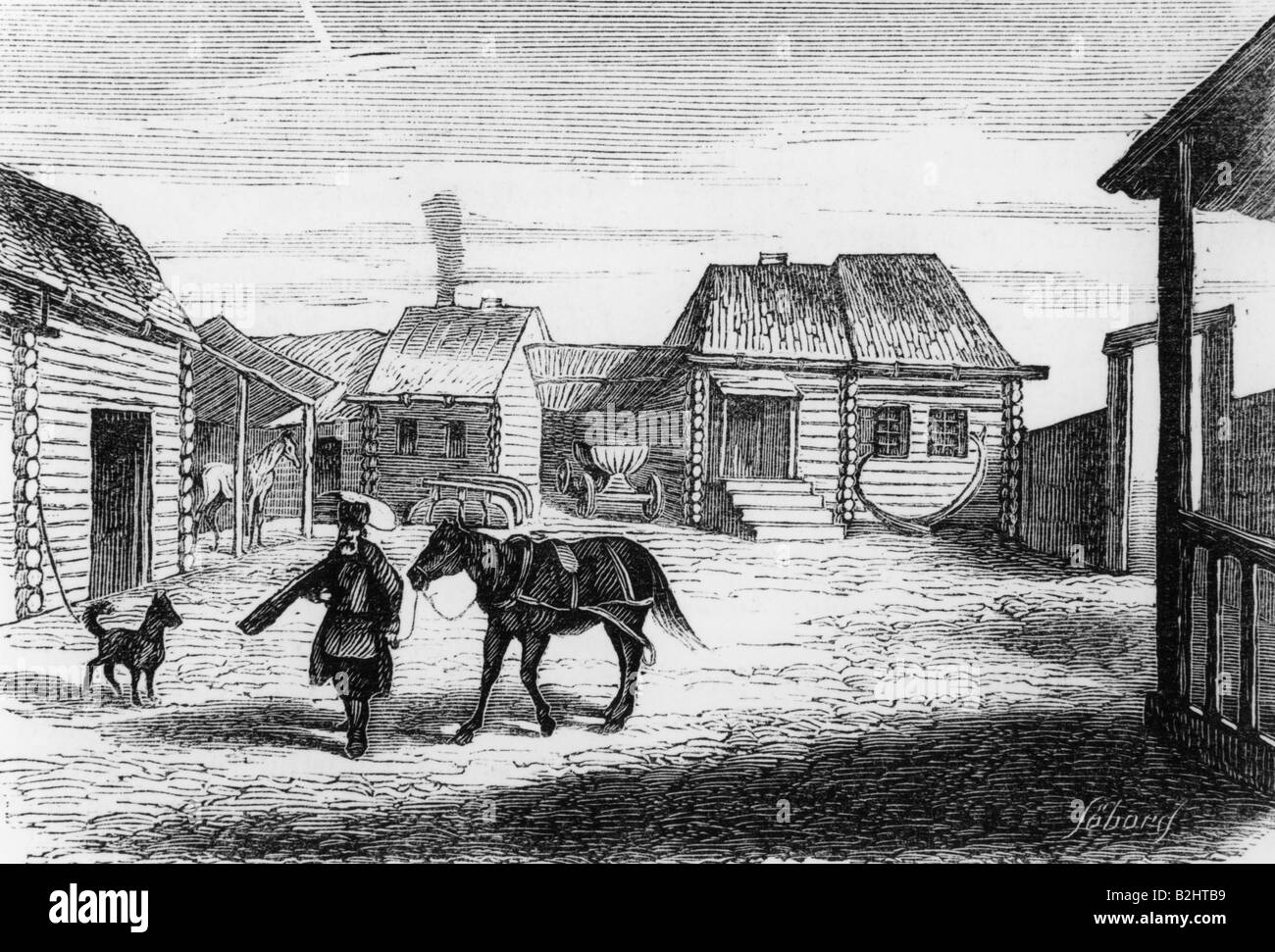 Russia 19th century agriculture hi-res stock photography and images - Alamy