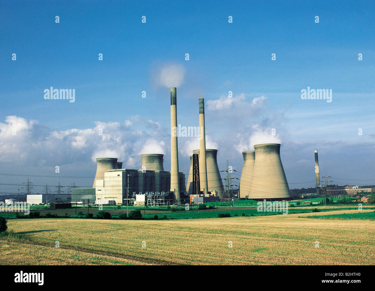 UK. Ferrybridge power station Stock Photo - Alamy
