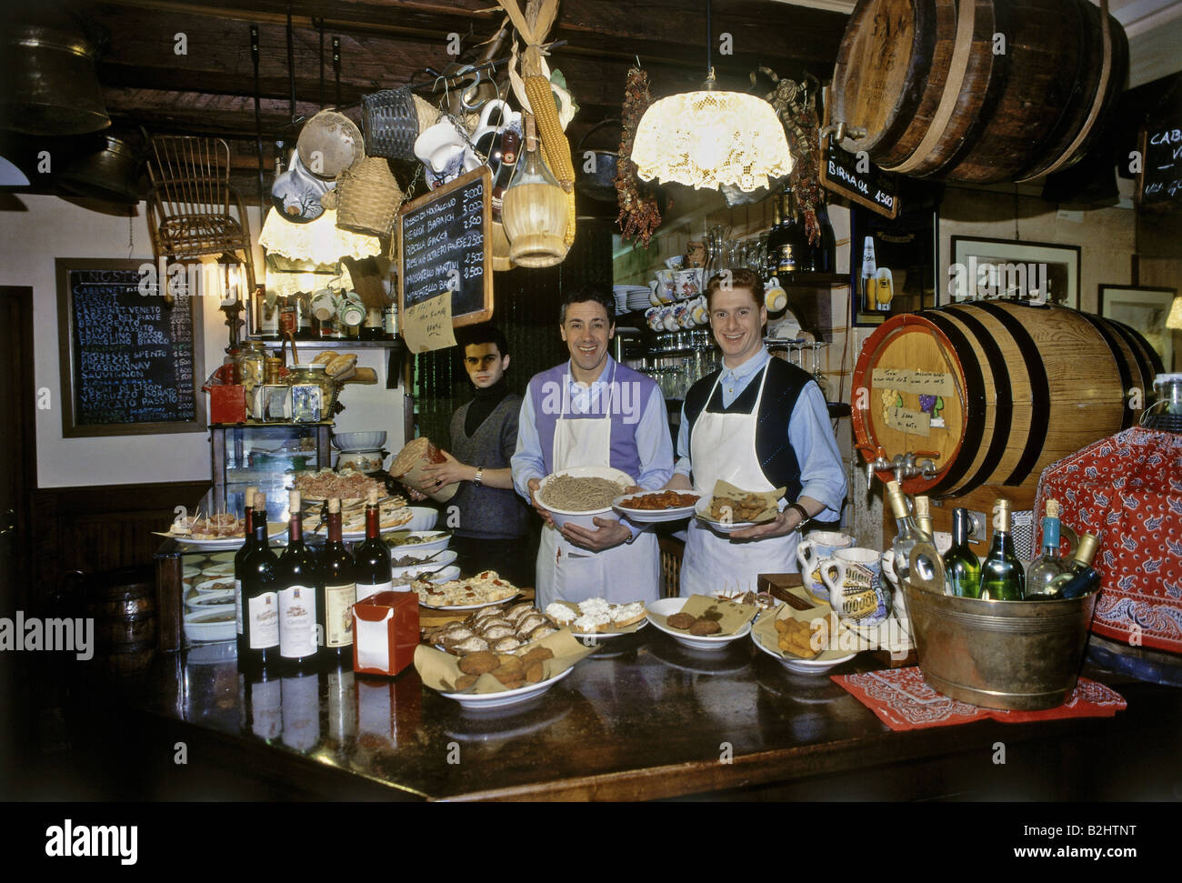 geography / travel, Italy, Venice, restaurant, interior view, near ...