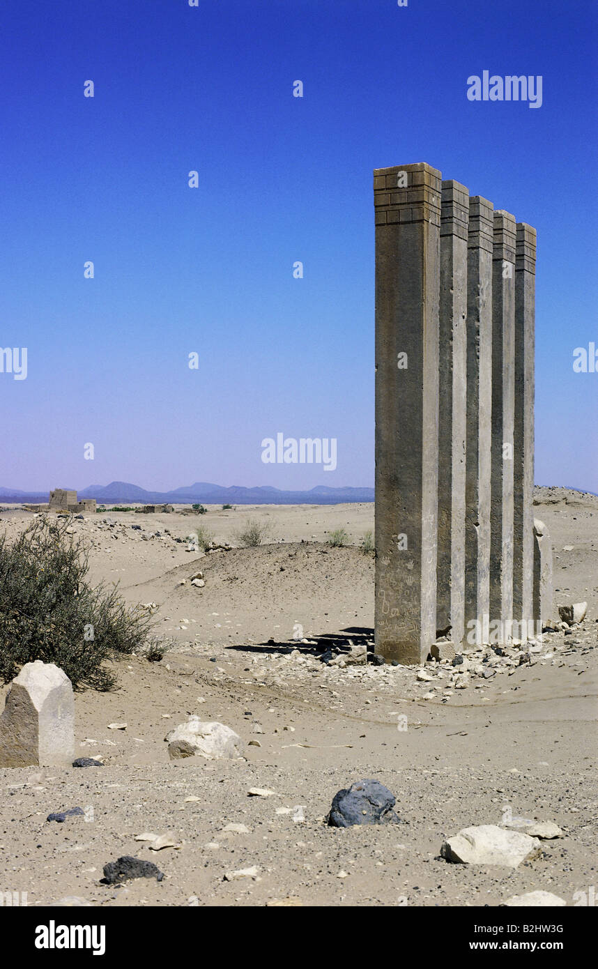 The five pylons of temple of moon moon hi-res stock photography and ...