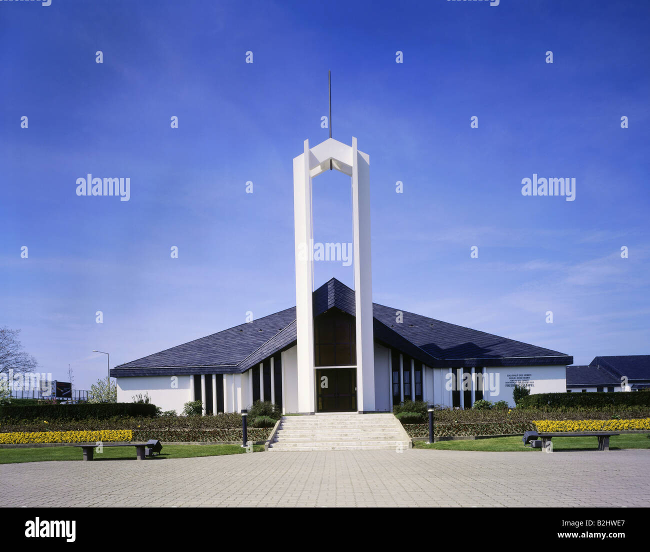 geography / travel, Germany, Saxony, Freiberg, Mormon temple, church ...