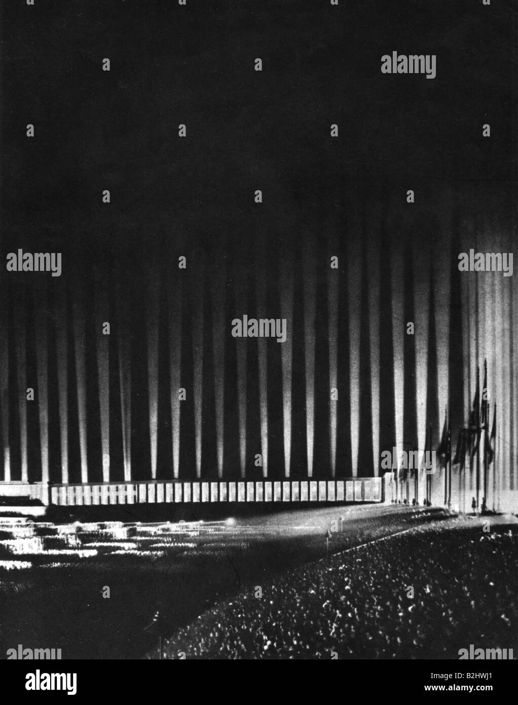 Nazi germany 1930s rallies nuremberg hi-res stock photography and ...