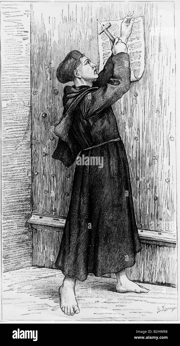Martin Luther 95 Theses Door