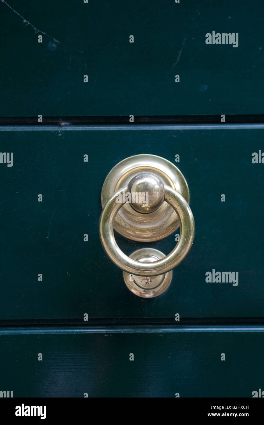 Front door ring detail Stock Photo - Alamy