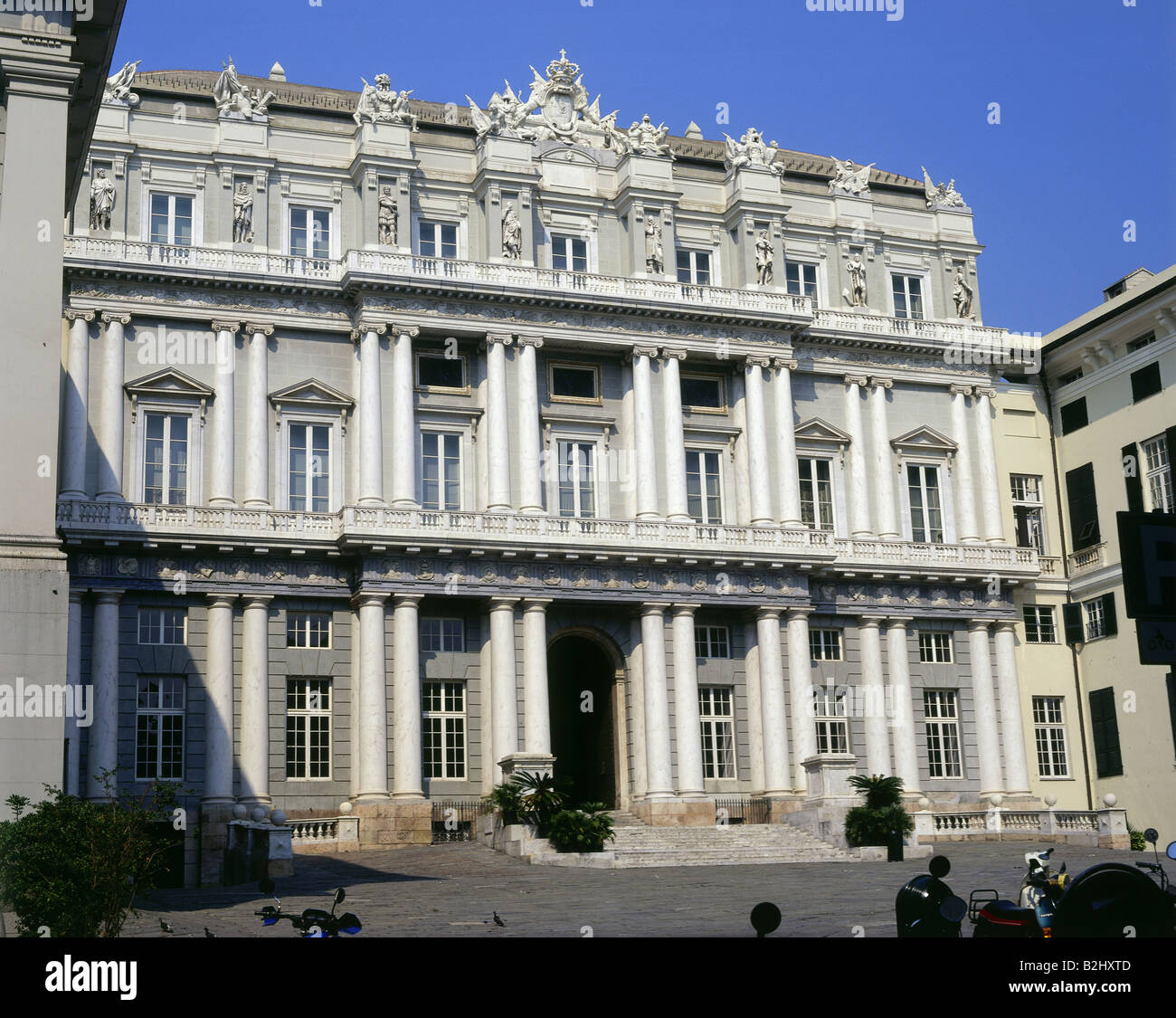 geography / travel, Italy, Genoa, buildings, architecture, Palazzo ...