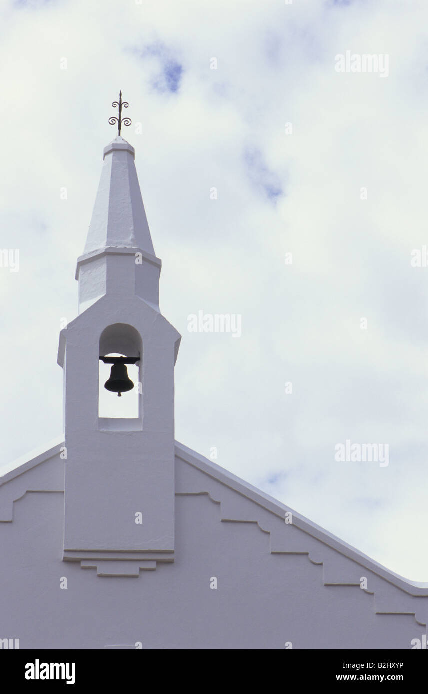 Graaff Reinet, South Africa, religion, building, outline of church bell ...