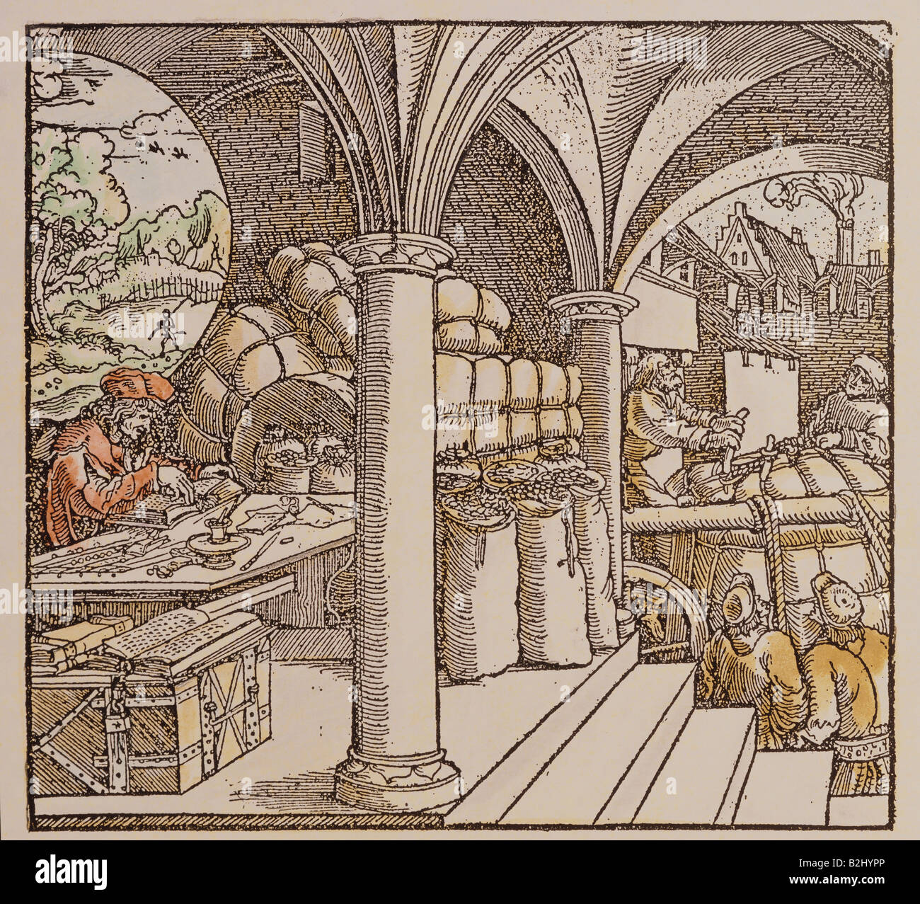 Trade merchant 16th century hi-res stock photography and images - Alamy