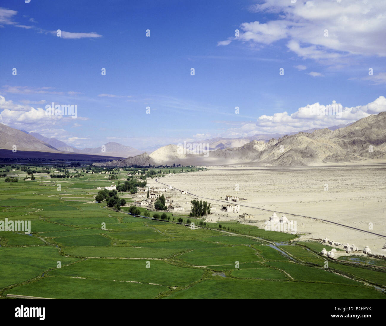 geography / travel, India, Ladakh, landscape, landscapes near cloister ...