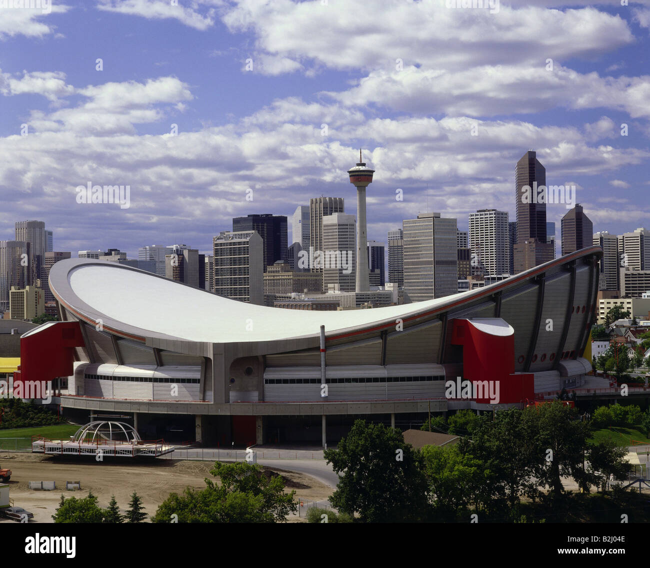 Olympic saddledome hi-res stock photography and images - Alamy