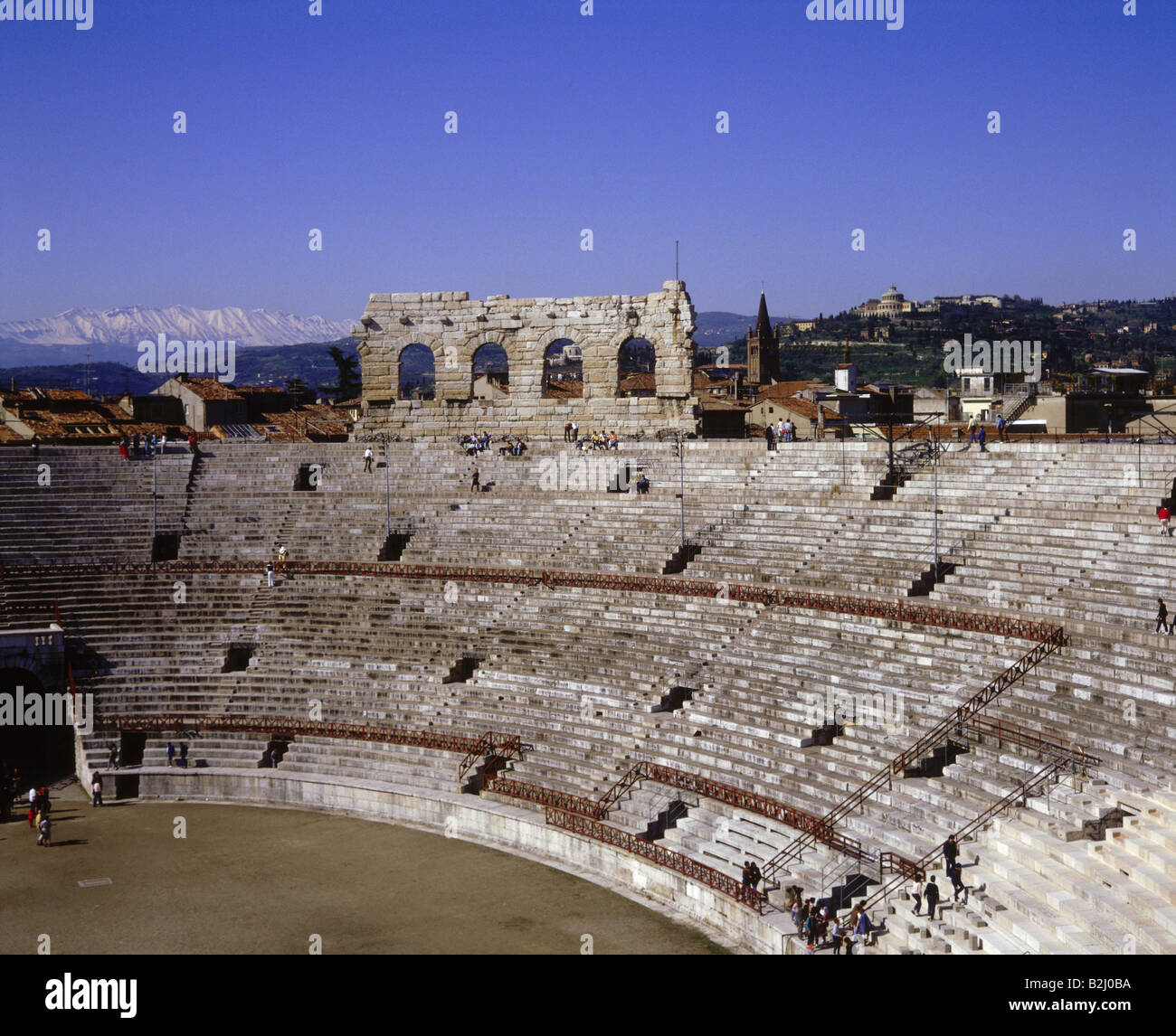 Verona amphitheatre interior hi-res stock photography and images - Alamy