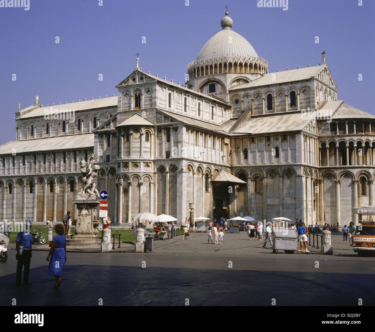 geography / travel, Italy, Tuscany, Pisa, church, cathedral, exterior ...