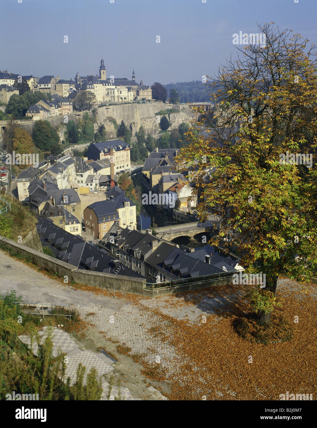 geography / travel, Luxembourg, Luxembourg, overviews Stock Photo - Alamy