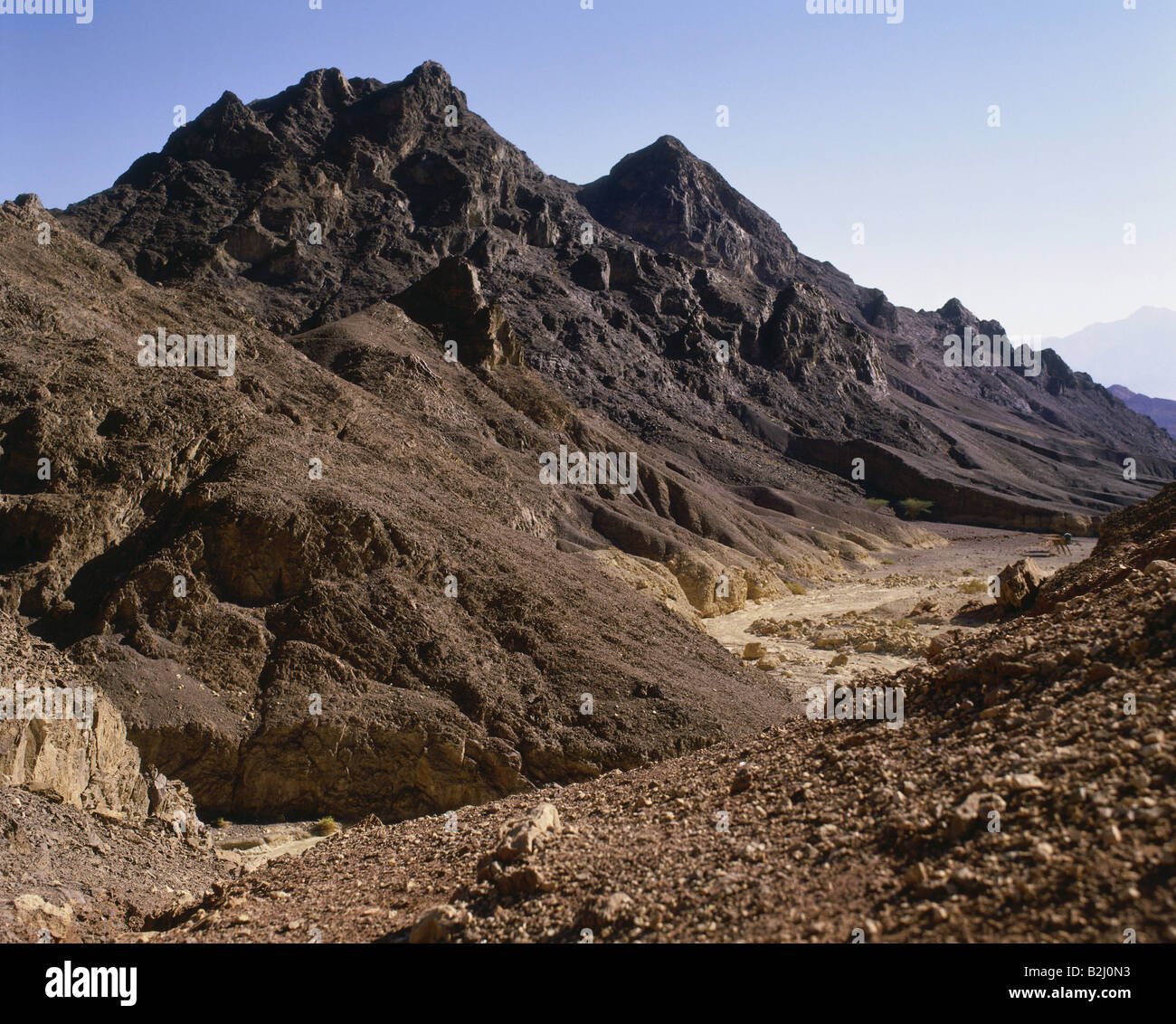 geography / travel, Israel, Negev Desert, Wadi Elat, landscapes ...