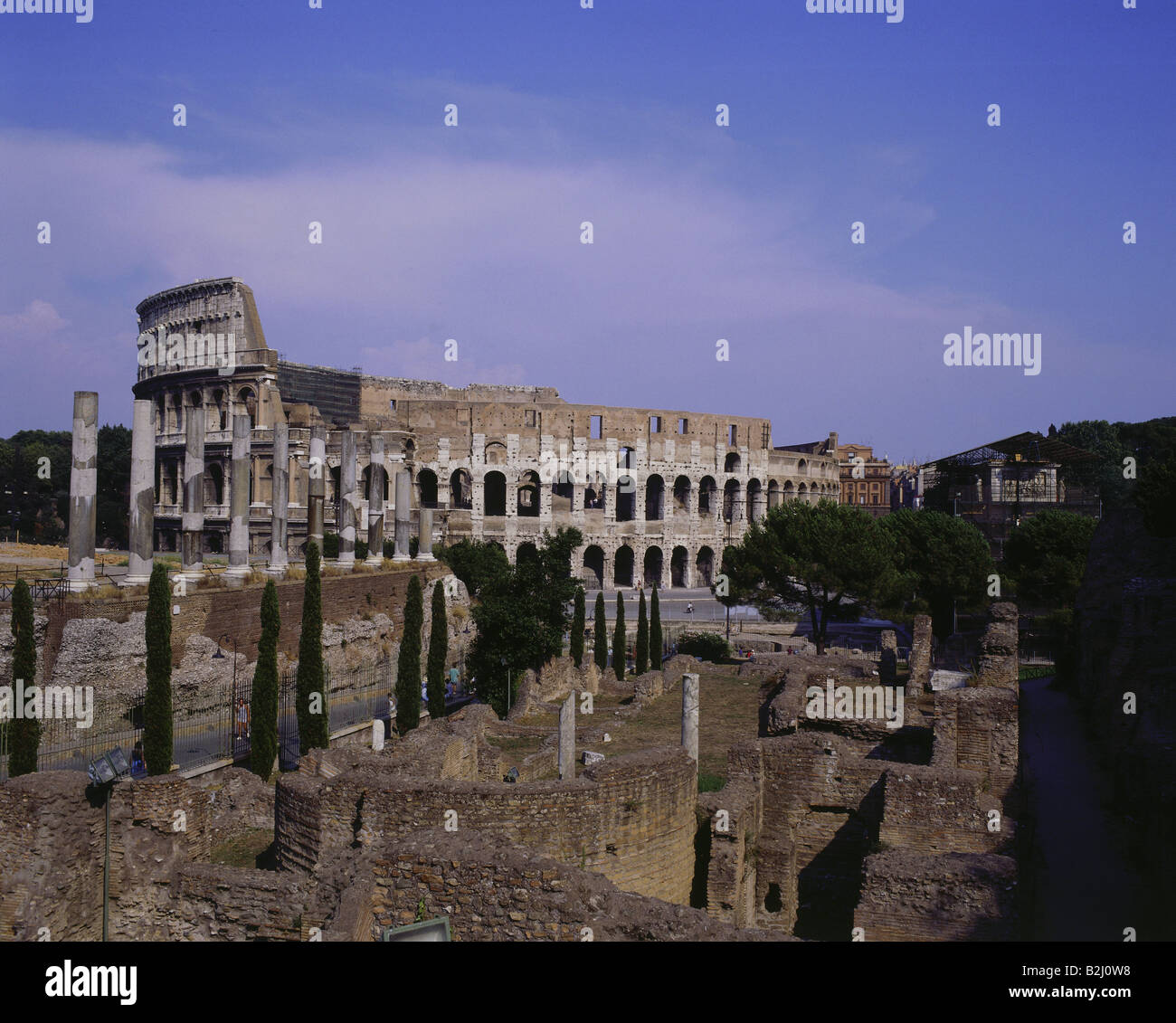 geography / travel, Italy, Rome, Roman Forum, Via Sacra, UNESCO, World ...