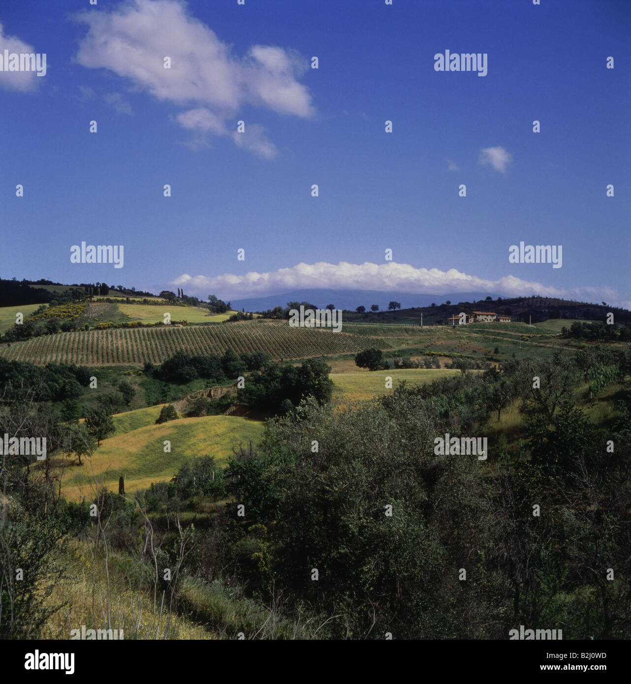 Tuscany landscapes hi-res stock photography and images - Alamy