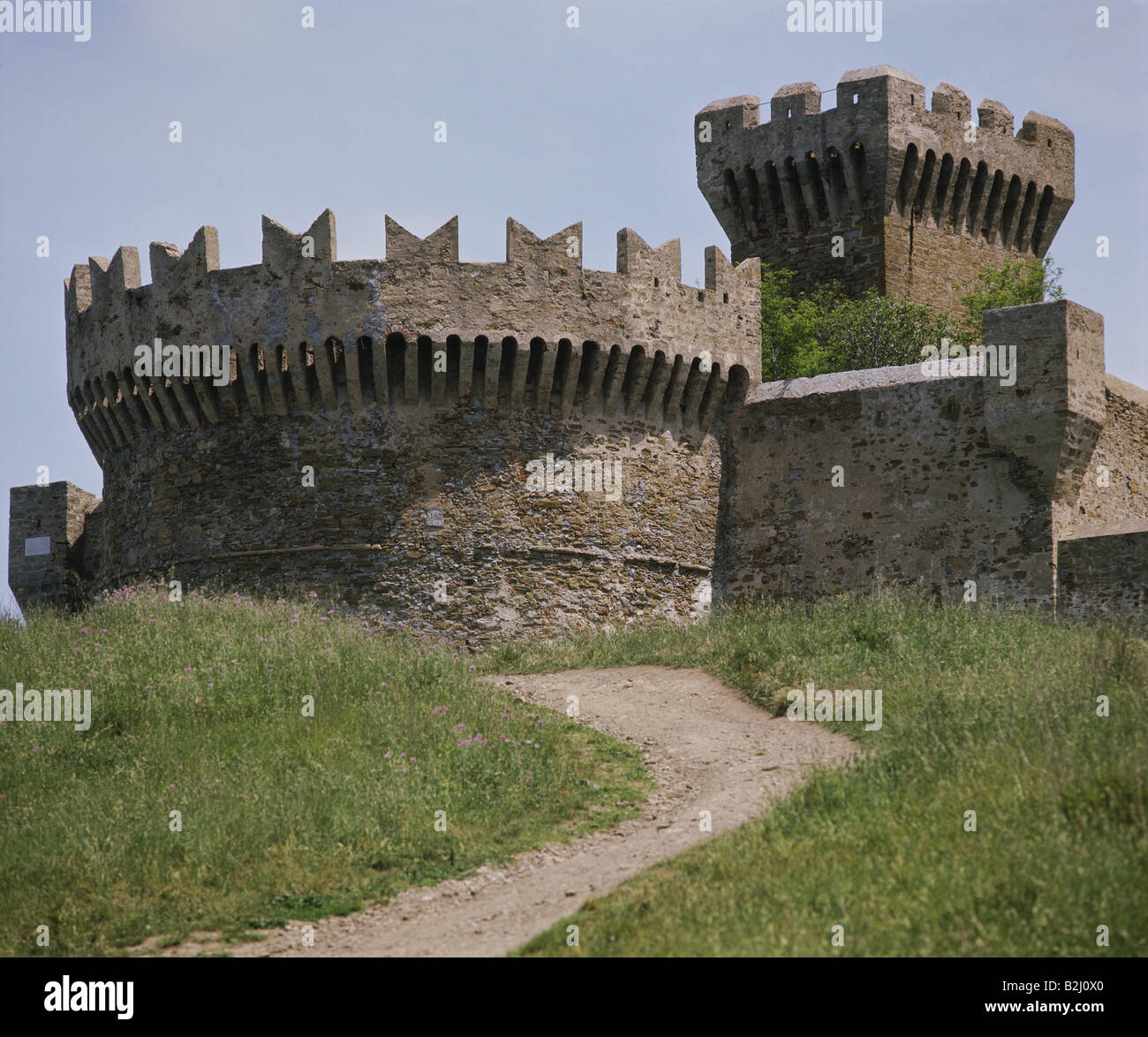Medieval fort hi-res stock photography and images - Alamy