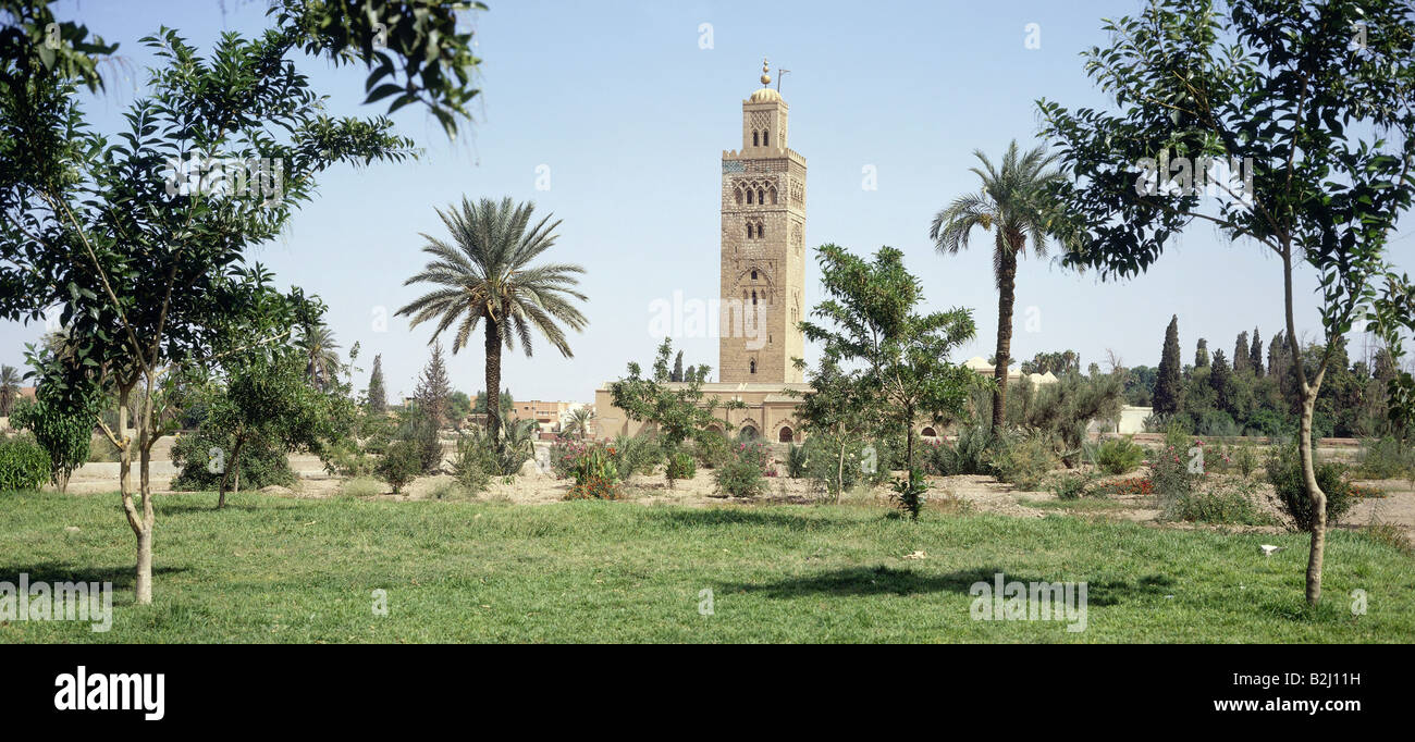 geography / travel, Morocco, Marrakech, buildings, architecture ...
